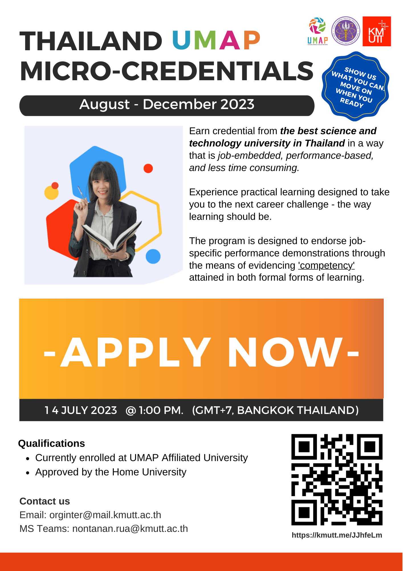 UMAP Thailand Micro-Credential program, Phase 3 - UMAP